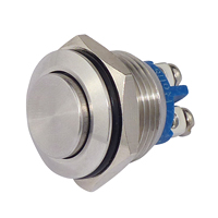 Edelstahl Drucktaster Einbau Taster Knopf Klingeltaster Ø16mm ...