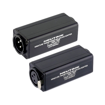 Neutrik Transformer Balancing Adapter DI Box / XLR auf Cinch RCA / XLR ...